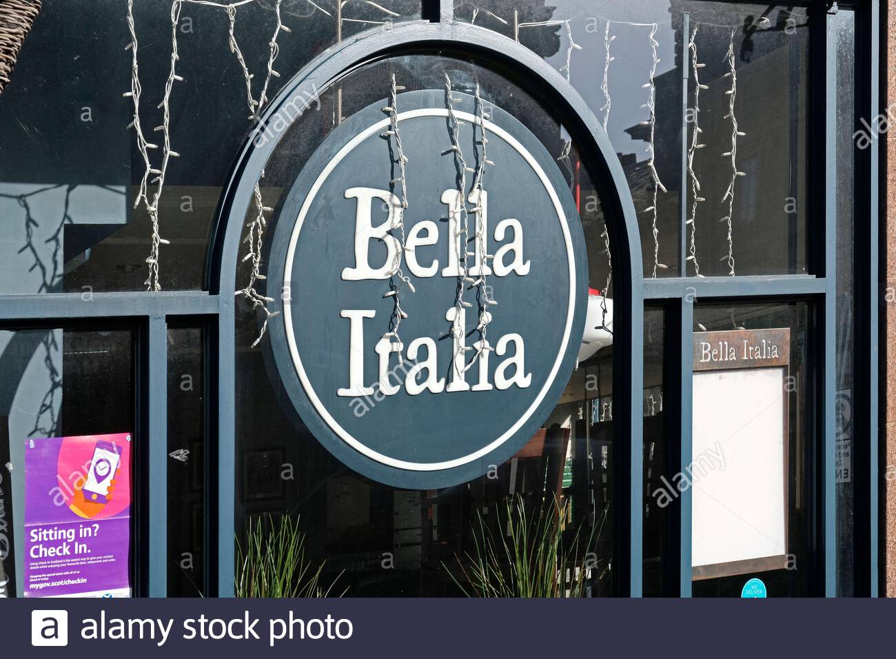 Bella italia logo hi-res stock photography and images - Alamy