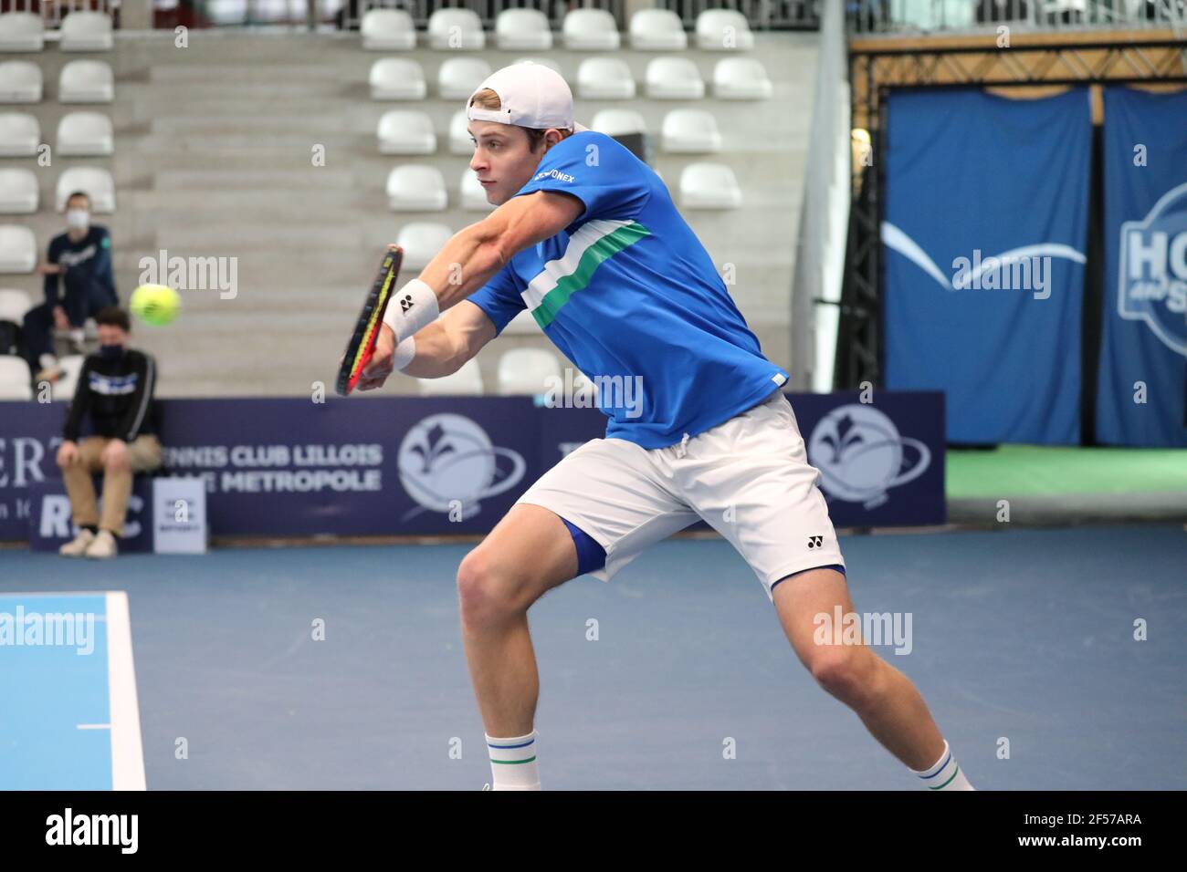 Zizou BERGS Belgium during the Play In Challenger 2021, ATP Challenger ...