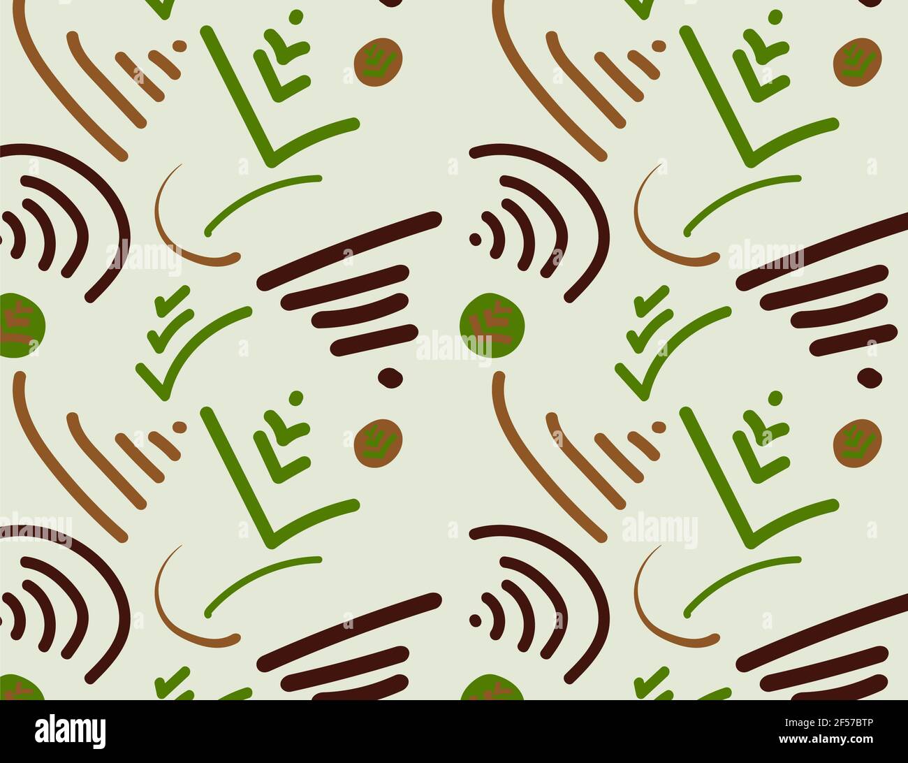 Repeatable brush design, straight and curved lines, Hand drawn Brushes ...