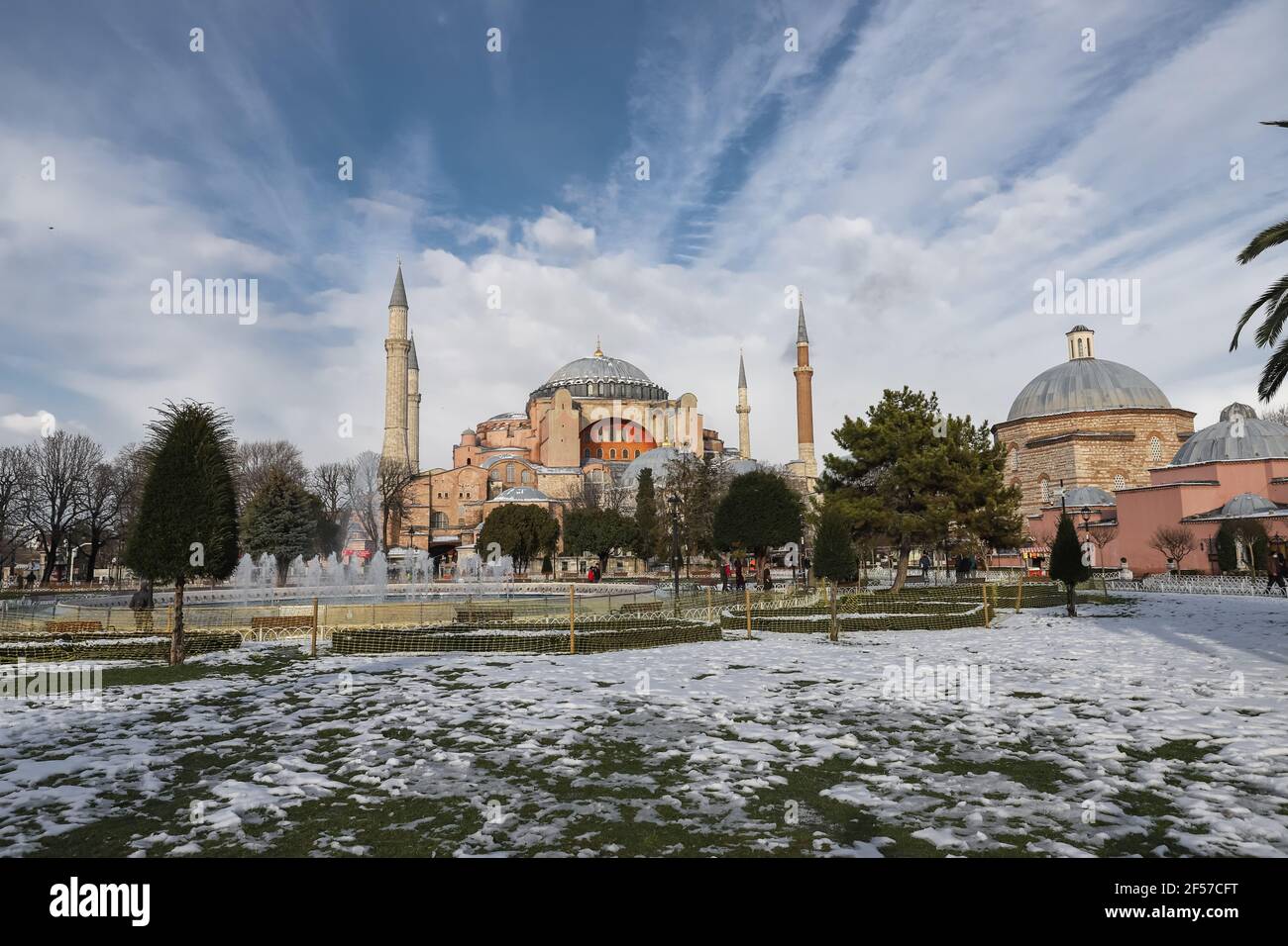 Hagia Sophia in Sultanahmet, Istanbul City, Turkey Stock Photo - Alamy