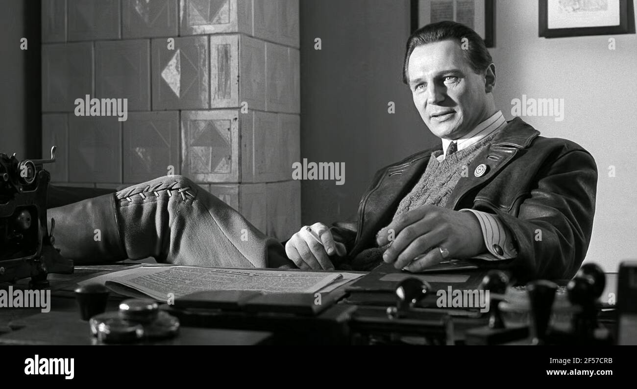 USA. Liam Neeson in a scene the (C)Universal Pictures film: Schindler's ...