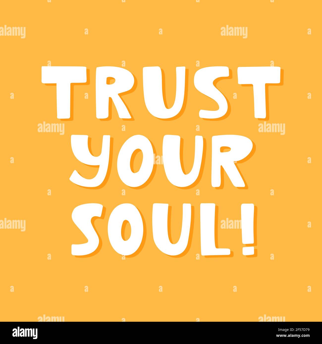 Trust word lettering typography Stock Vector Images - Alamy