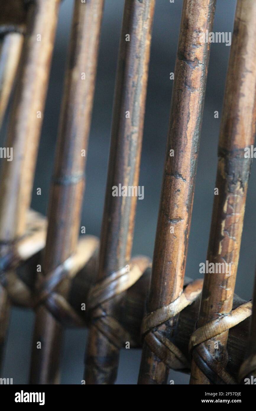 Chair with straw back hi-res stock photography and images - Alamy