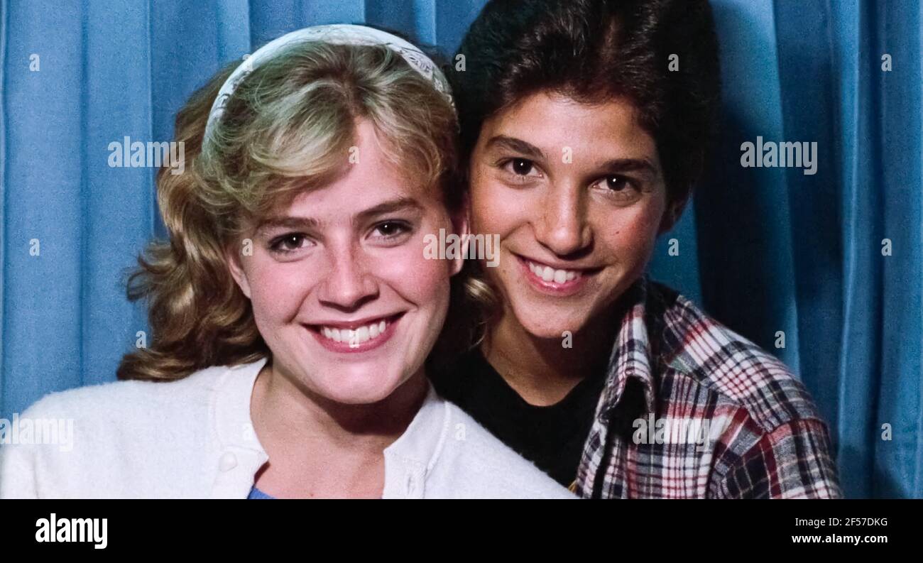 USA. Ralph Macchio and Elisabeth Shue in a scene the (C)Columbia ...