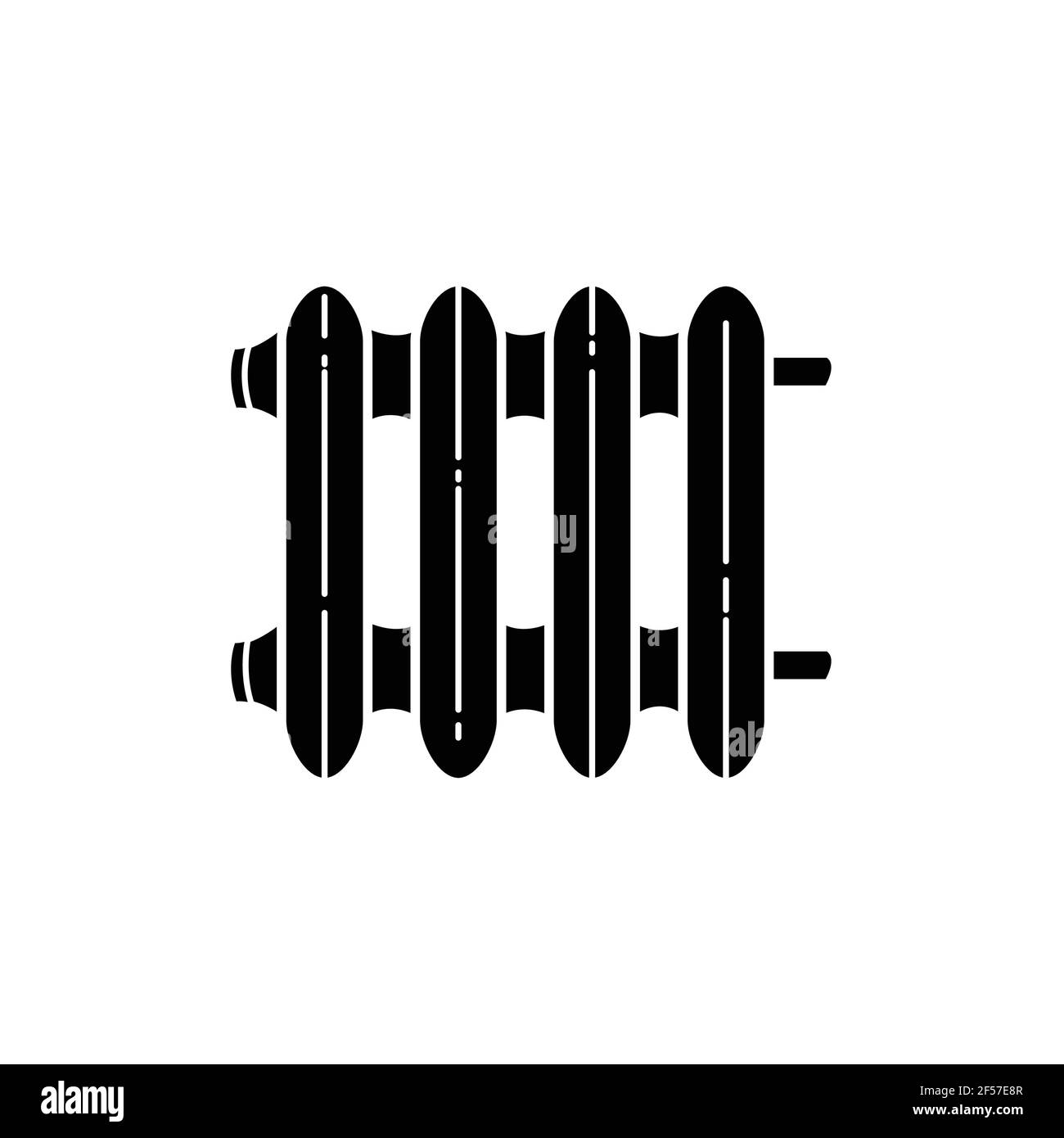 Heating battery olor line icon. Pictogram for web page, mobile app ...
