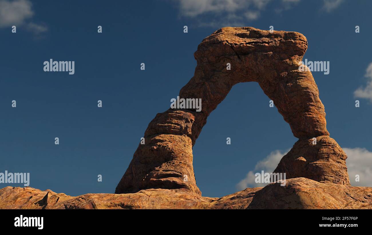 natural arch, beautiful rock bridge Stock Photo - Alamy