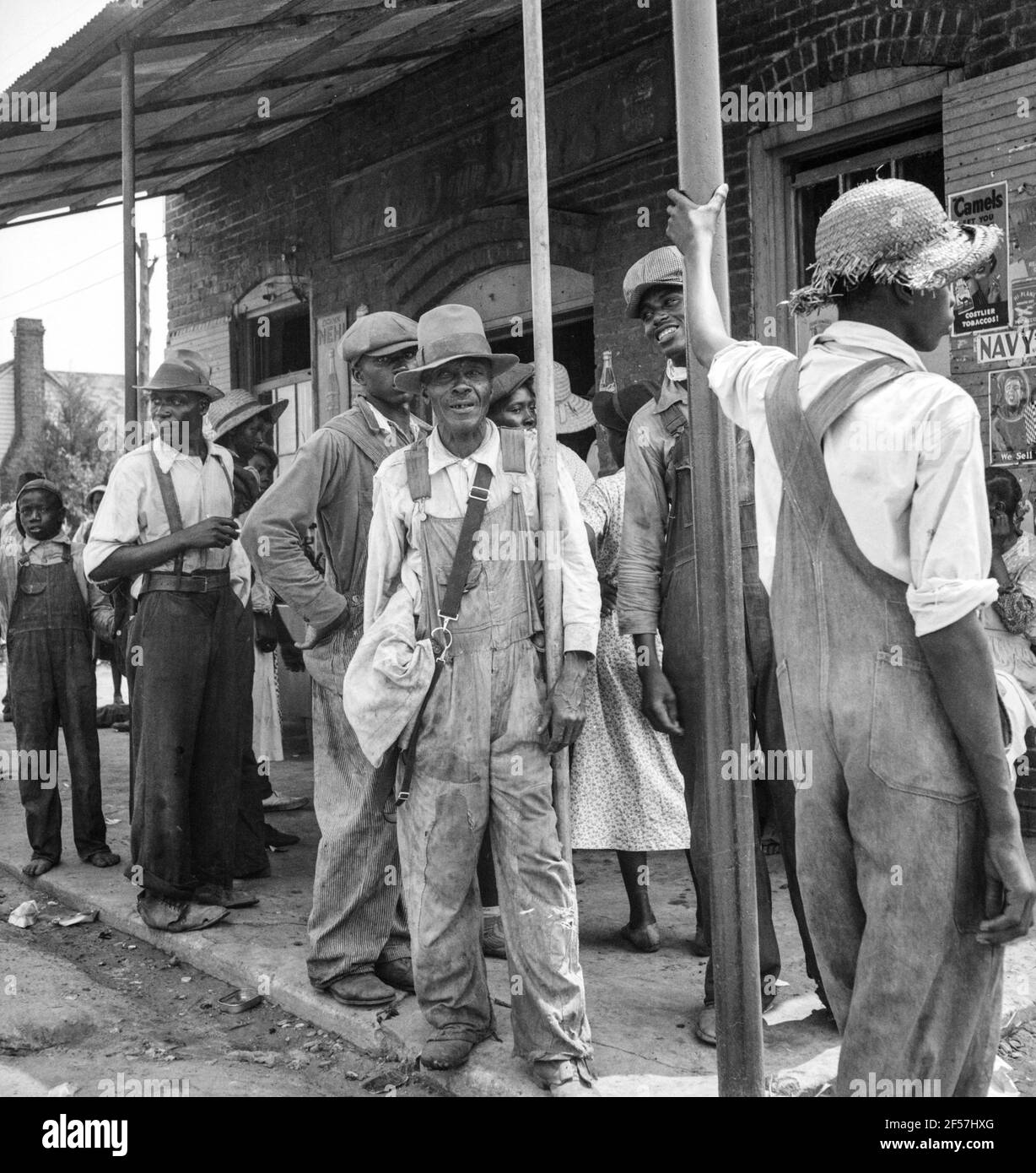 Peach pickers. They earn seventy-five cents a day in the orchards ...