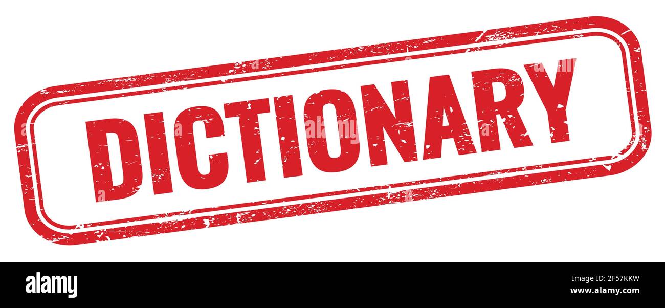 Dictionary stamp hi-res stock photography and images - Alamy