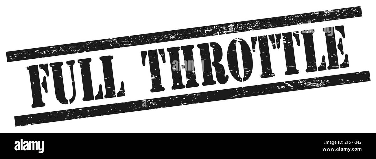 Full Throttle Word High Resolution Stock Photography and Images - Alamy