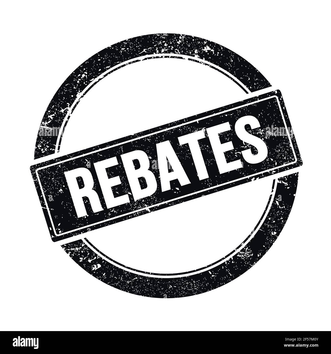 Rebates stamp hi-res stock photography and images - Alamy