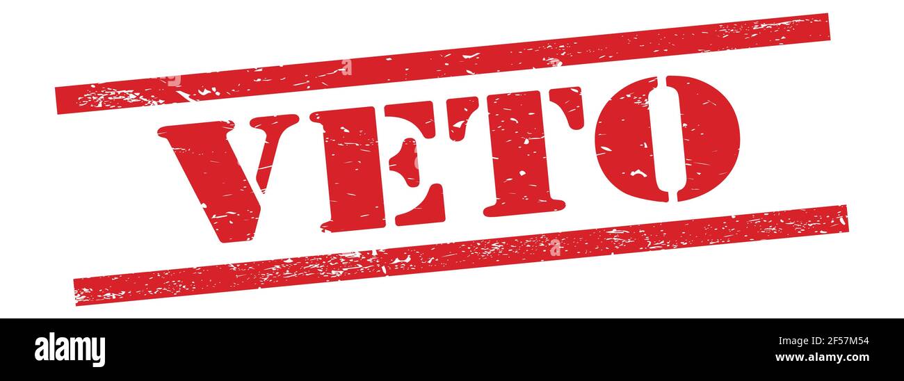 Veto stamp hi-res stock photography and images - Alamy