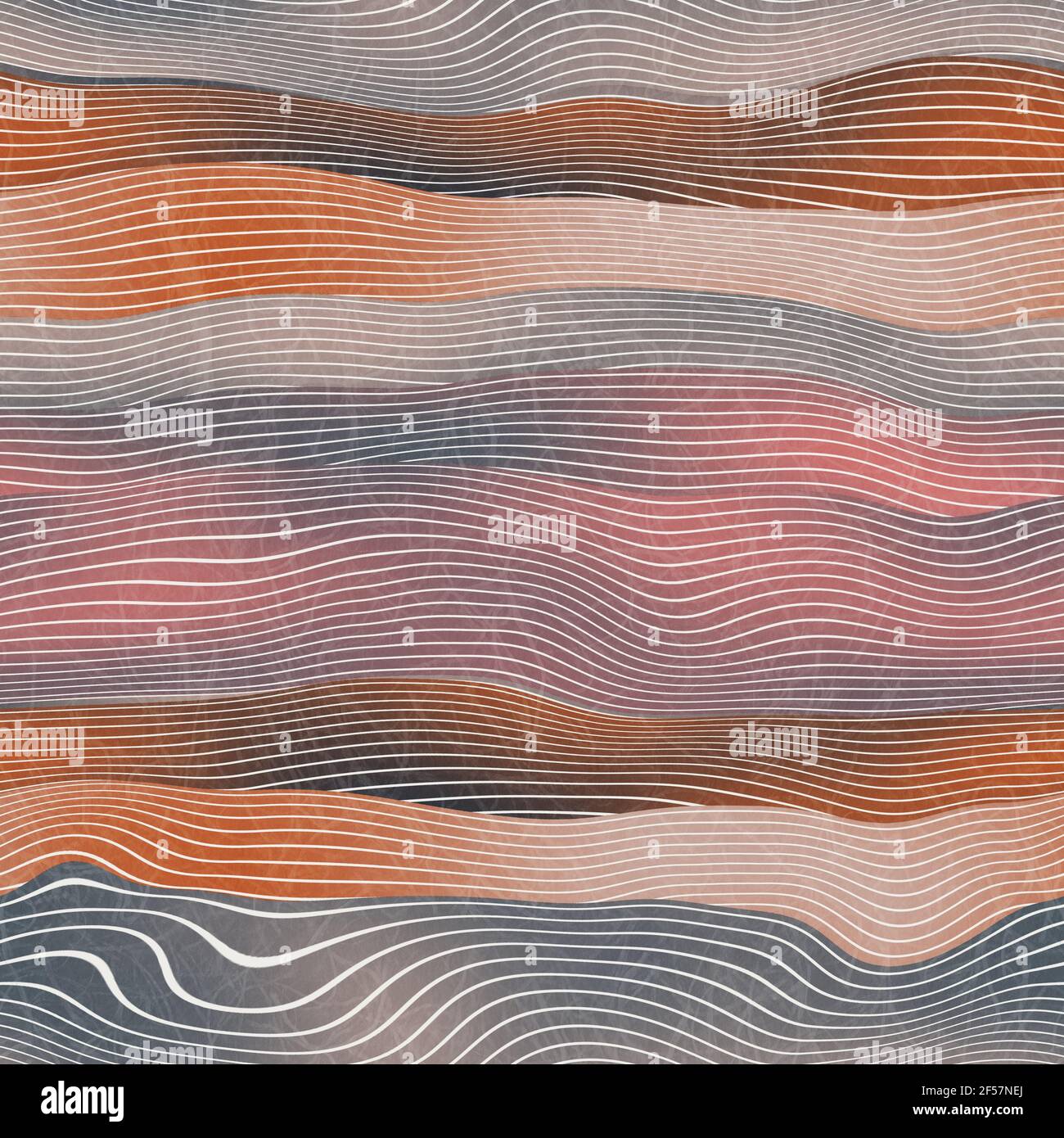 Seamless natural landscape hill pattern for print Stock Photo - Alamy