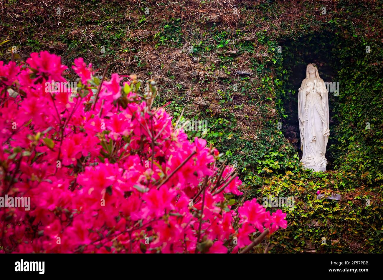 Our lady of lourdes grotto hi-res stock photography and images - Alamy