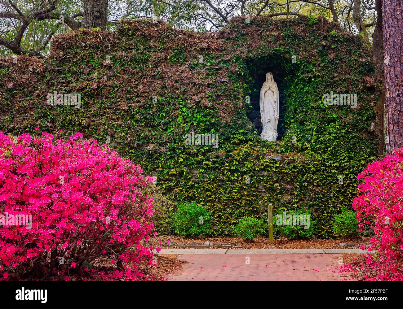 Our lady of lourdes grotto hi-res stock photography and images - Alamy