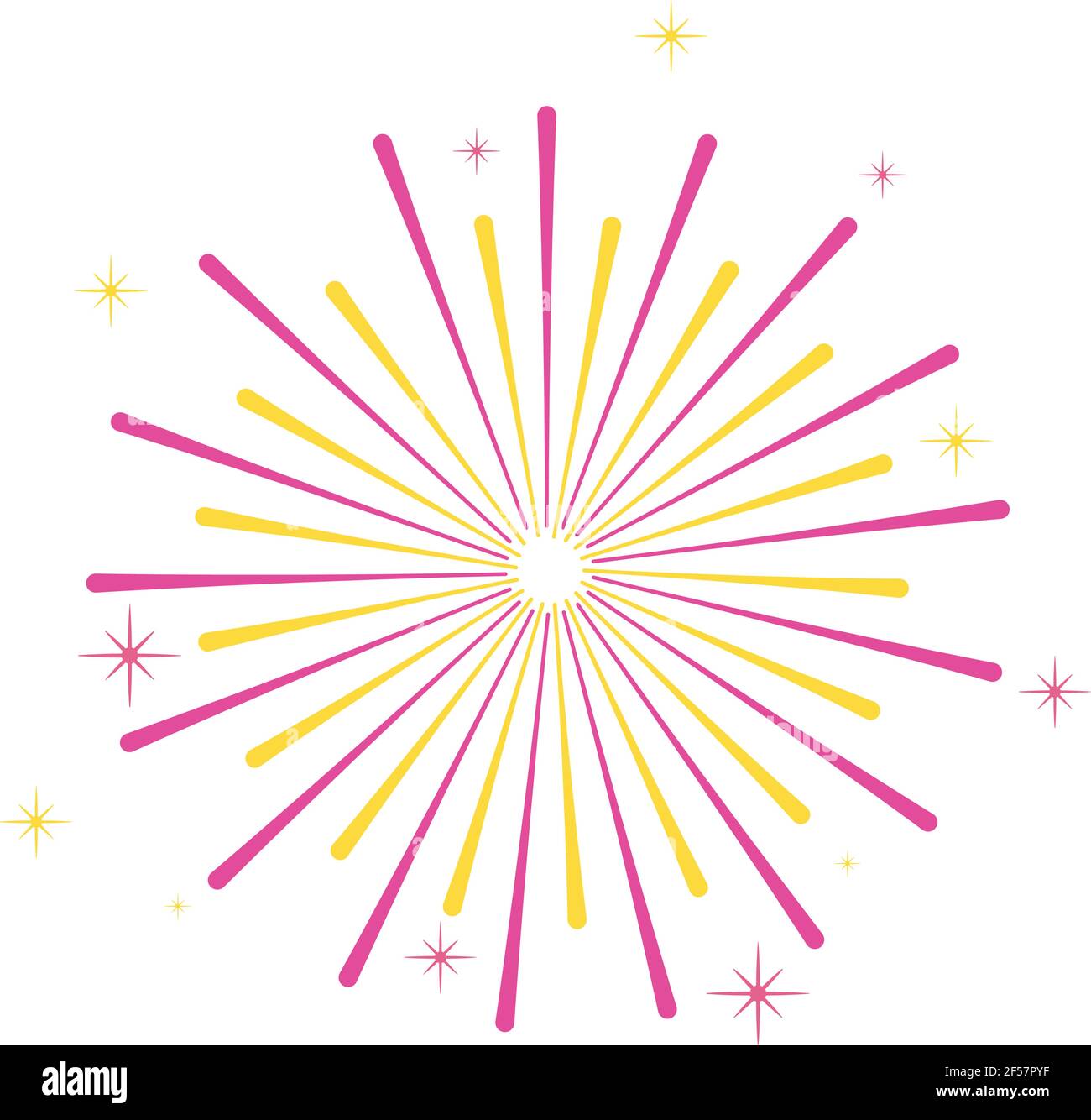 Festival firework show night Cut Out Stock Images & Pictures - Alamy