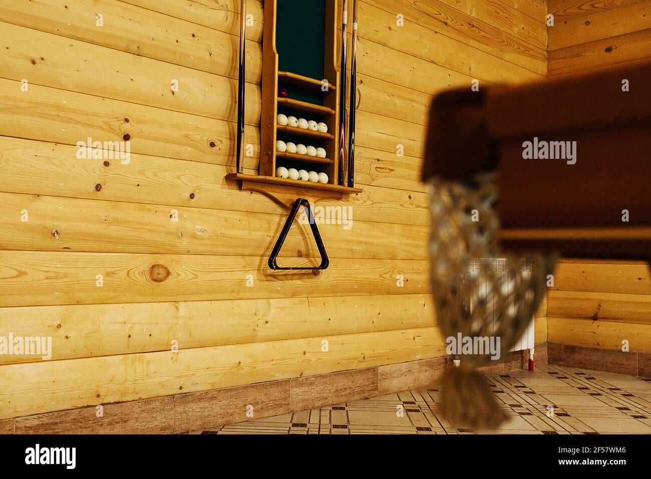 wooden table and chairs in the sauna. dressing room and steam room for ...