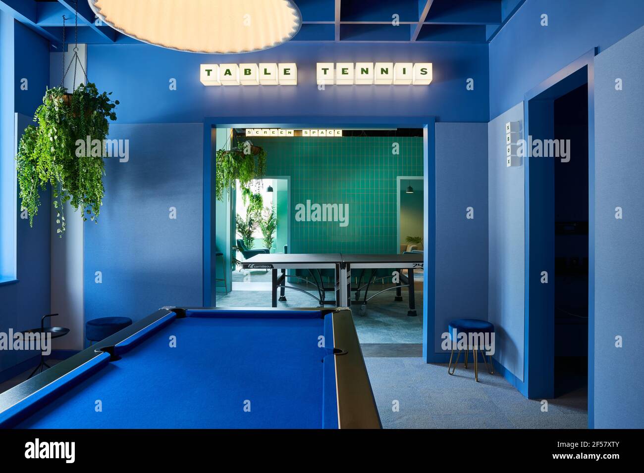 Games room. Calico Student Accommodation, Liverpool, United Kingdom ...