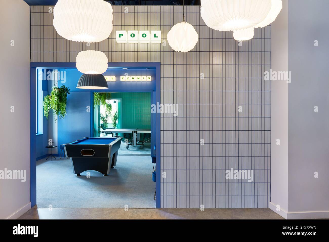 Games room. Calico Student Accommodation, Liverpool, United Kingdom ...