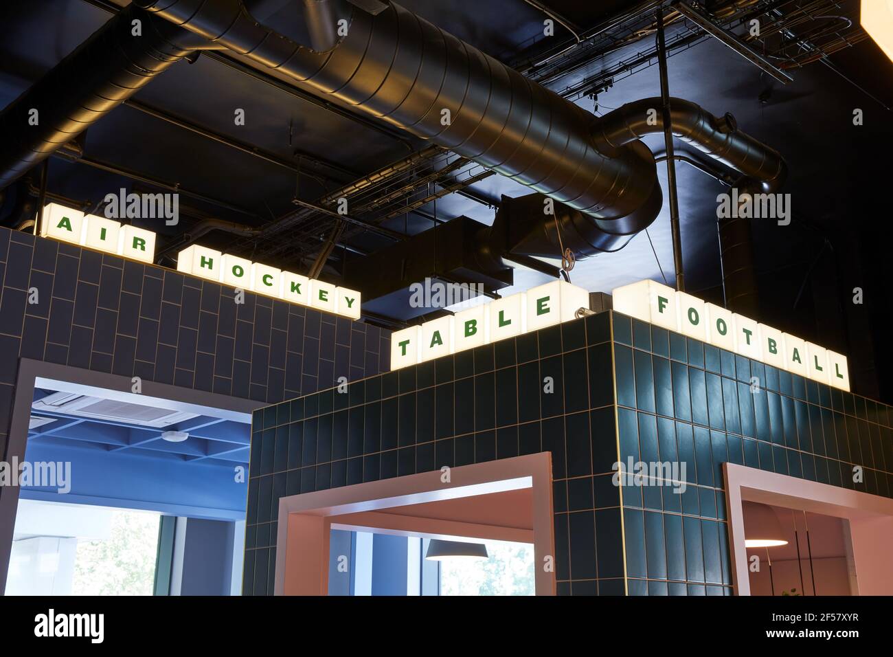 Games room. Calico Student Accommodation, Liverpool, United Kingdom ...