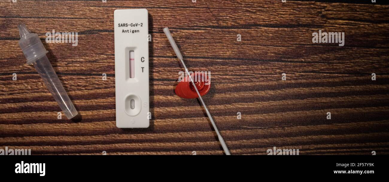 Sars COV 2 Rapid Test - Covid-19 Antigen Test Stock Photo - Alamy