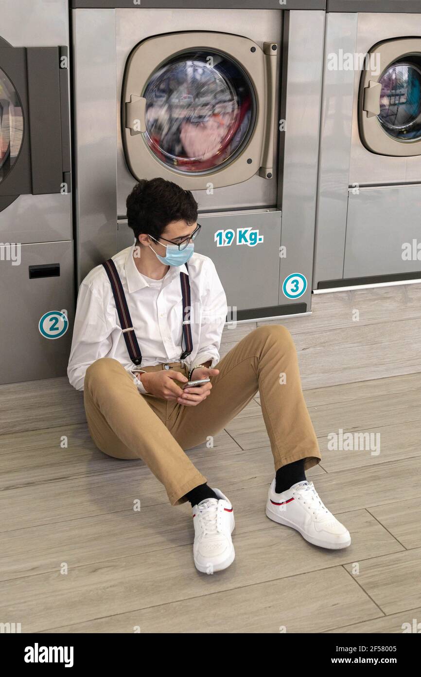 Row of dryers hi-res stock photography and images - Alamy