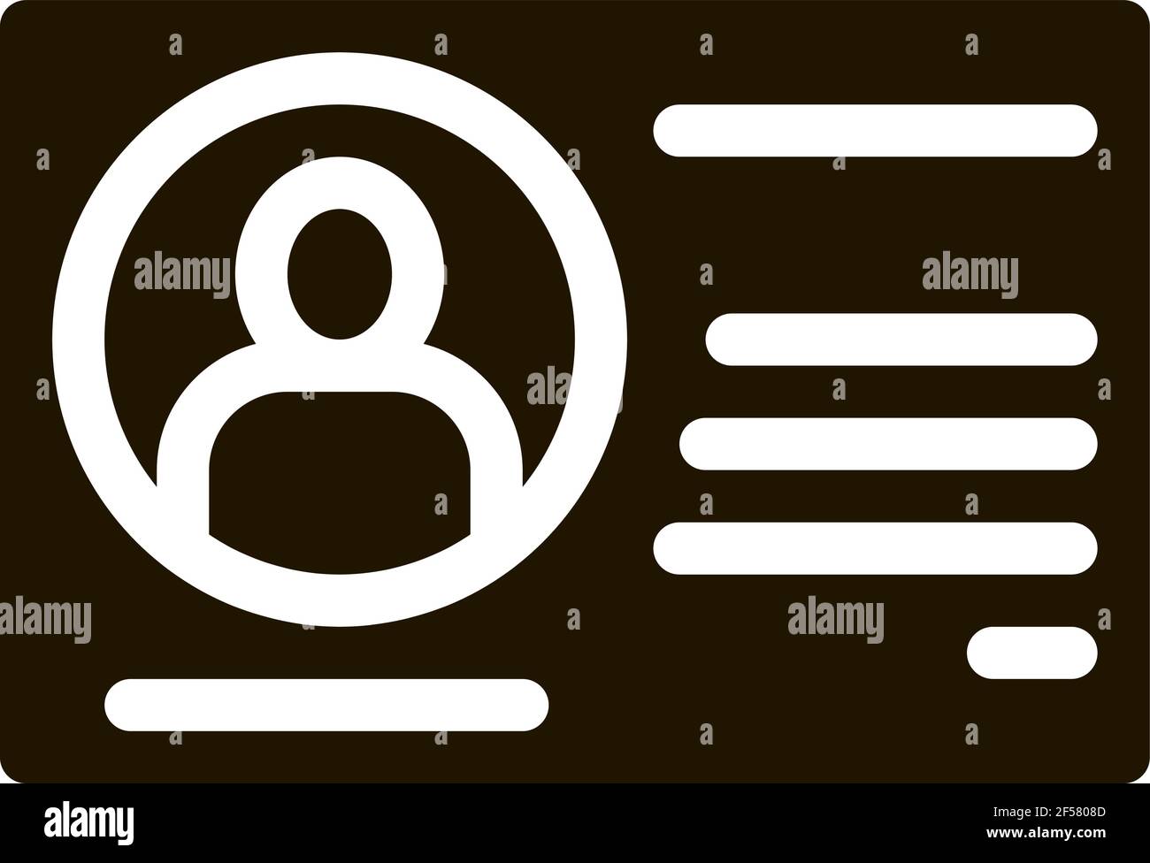 driving license icon Vector Glyph Illustration Stock Vector Image & Art ...