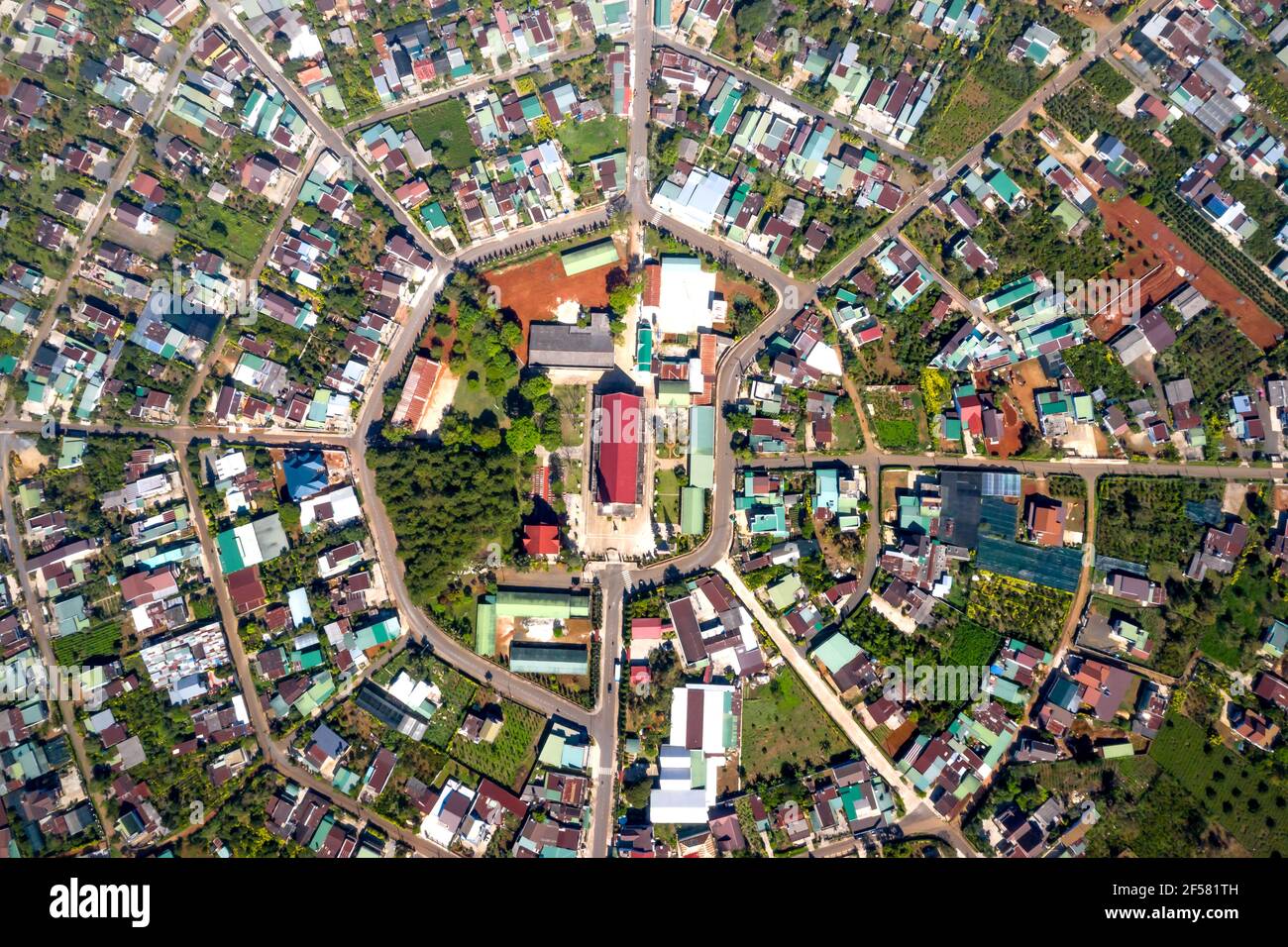 Bao Loc, Lam Dong Province, Vietnam - March 13, 2021: Tan Ha Parish ...