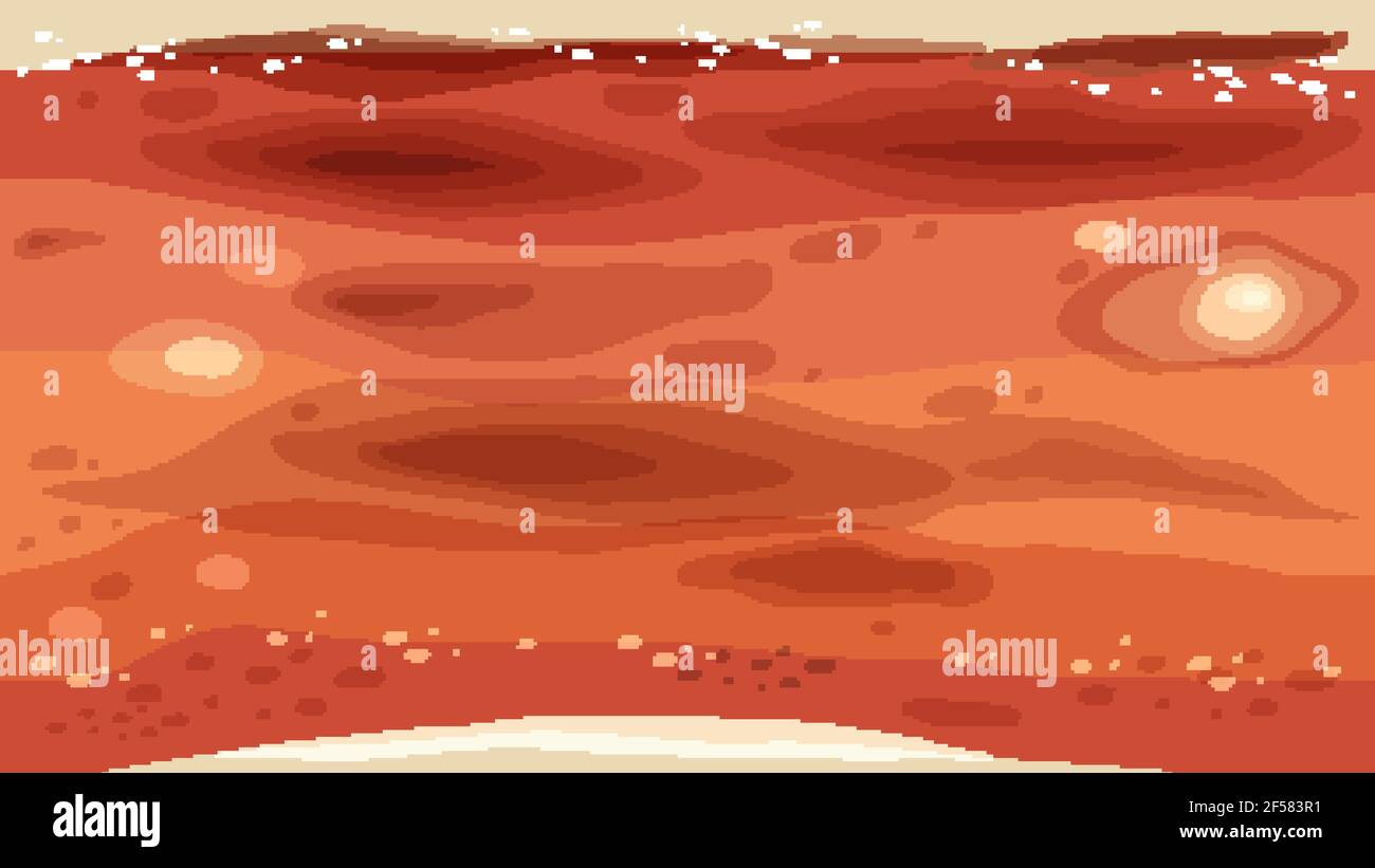 Abstract background of Mars surface illustration Stock Vector Image ...