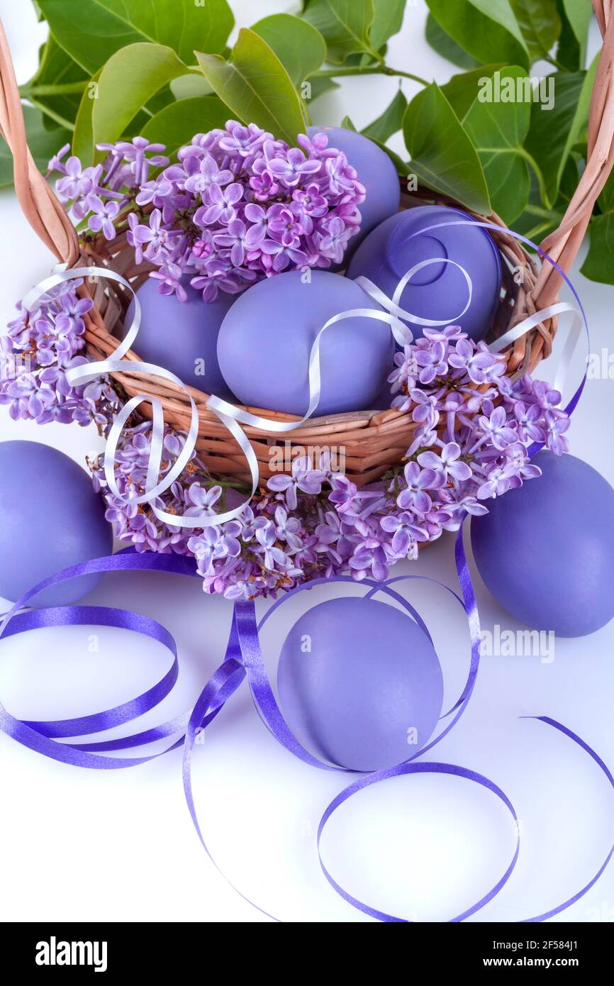 Easter colorful eggs Stock Photo - Alamy