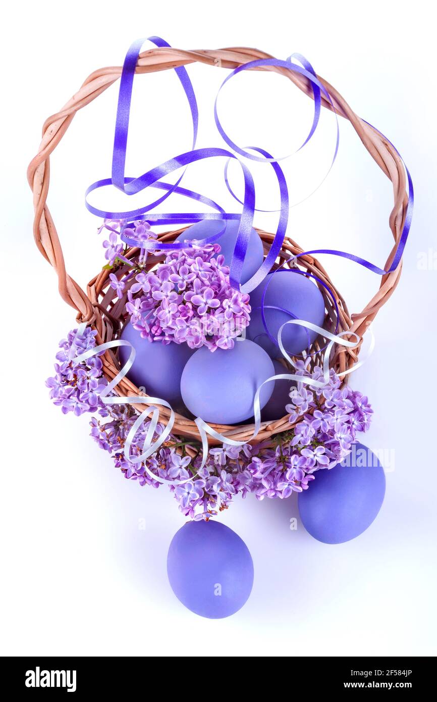 Violet easter egg hi-res stock photography and images - Alamy