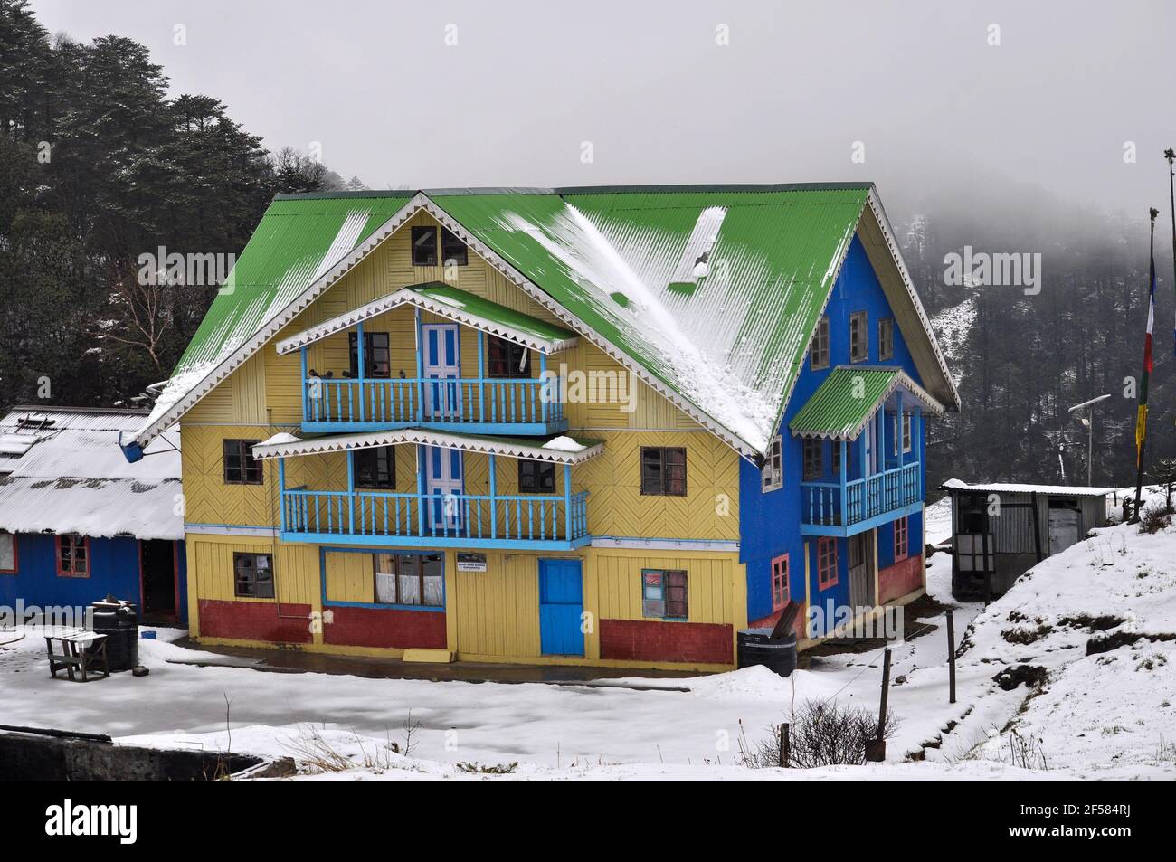 Lively Winter Landscape High Resolution Stock Photography and Images ...