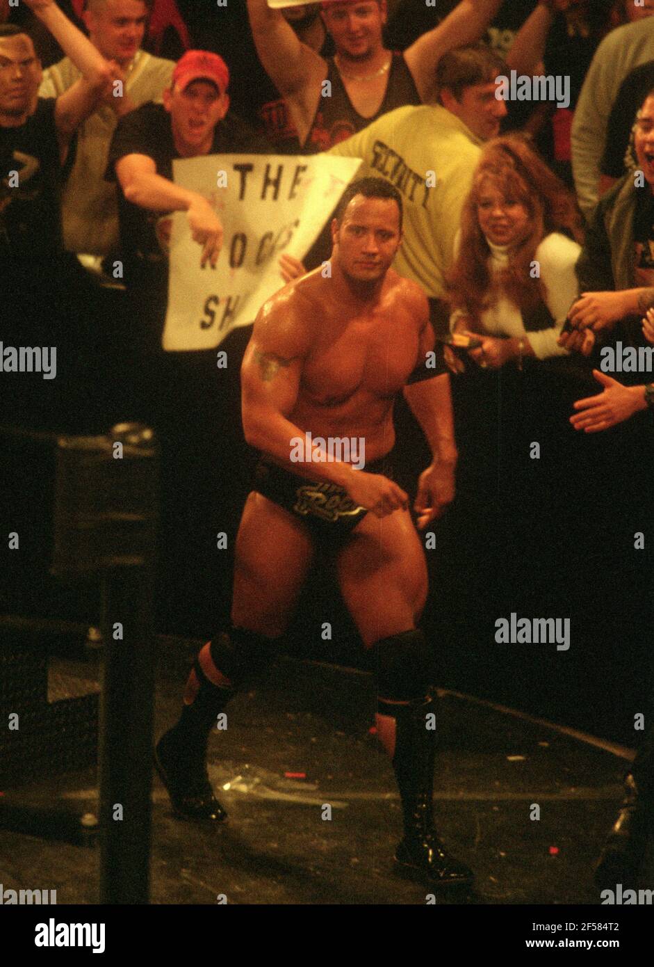 Dwayne The Rock Johnson 1999 Photo By John Barrett/PHOTOlink Stock ...