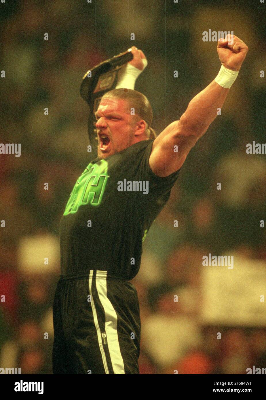 Triple HHH 2000 Photo By John Barrett/PHOTOlink Stock Photo - Alamy