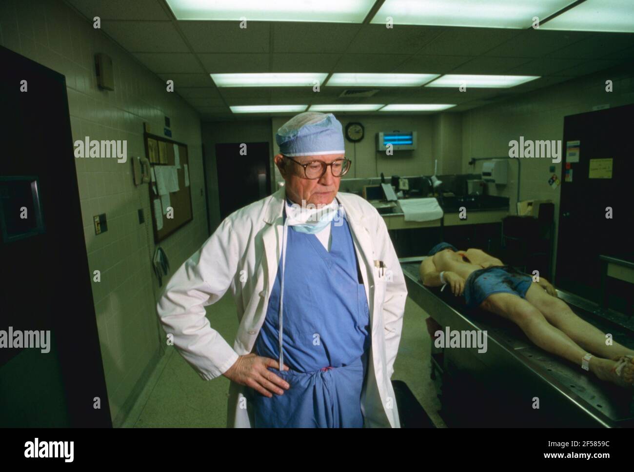 Cleveland, Ohio, USA. 1st Mar, 1997. ROBERT WHITE was a neurological ...