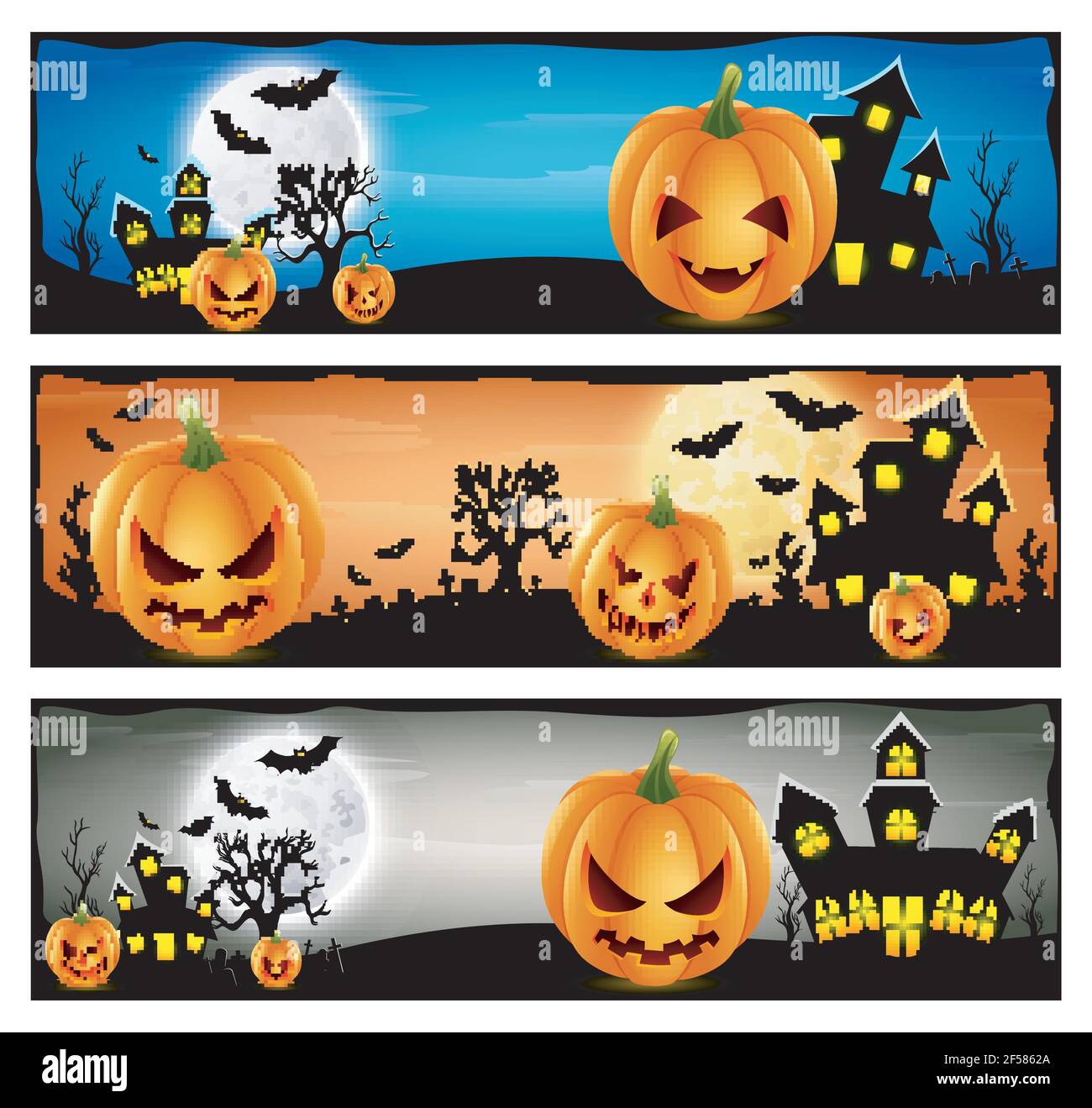 Happy Halloween Clipart Banner