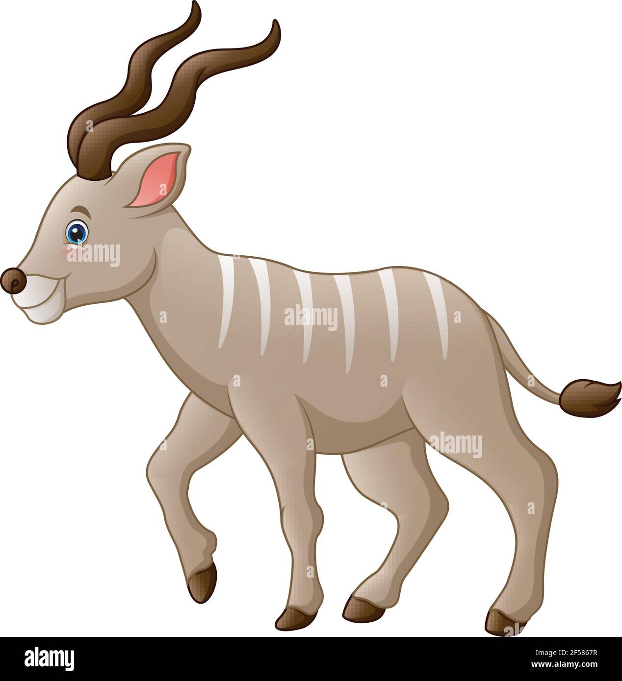 Greater Kudu Clip Art