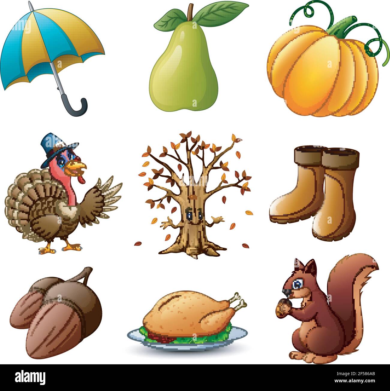 Roast turkey thanksgiving day Stock Vector Images - Alamy