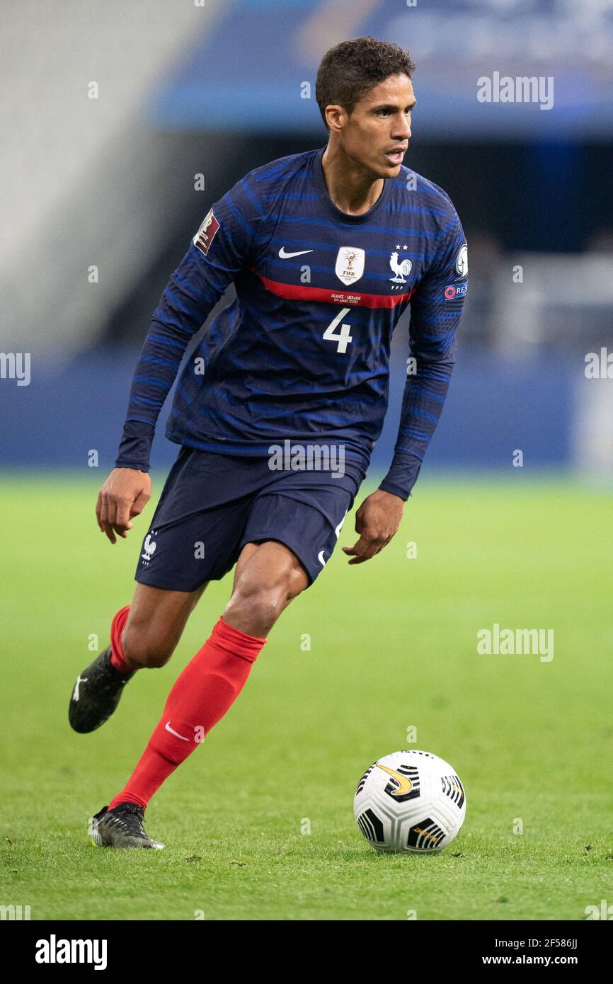 Raphael Varane of France in action during the FIFA World Cup 2022 Qatar ...