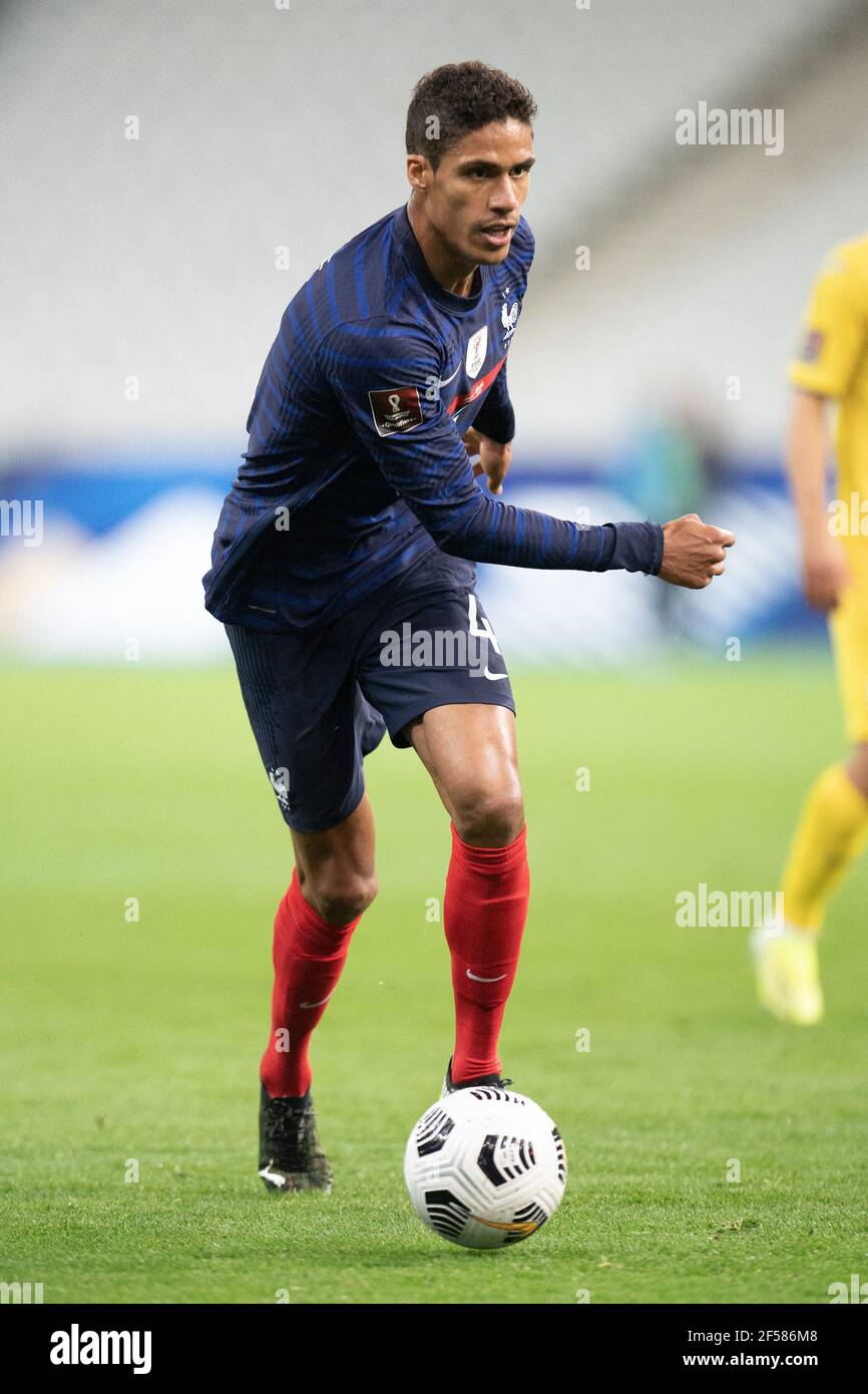 Raphael Varane of France in action during the FIFA World Cup 2022 Qatar ...