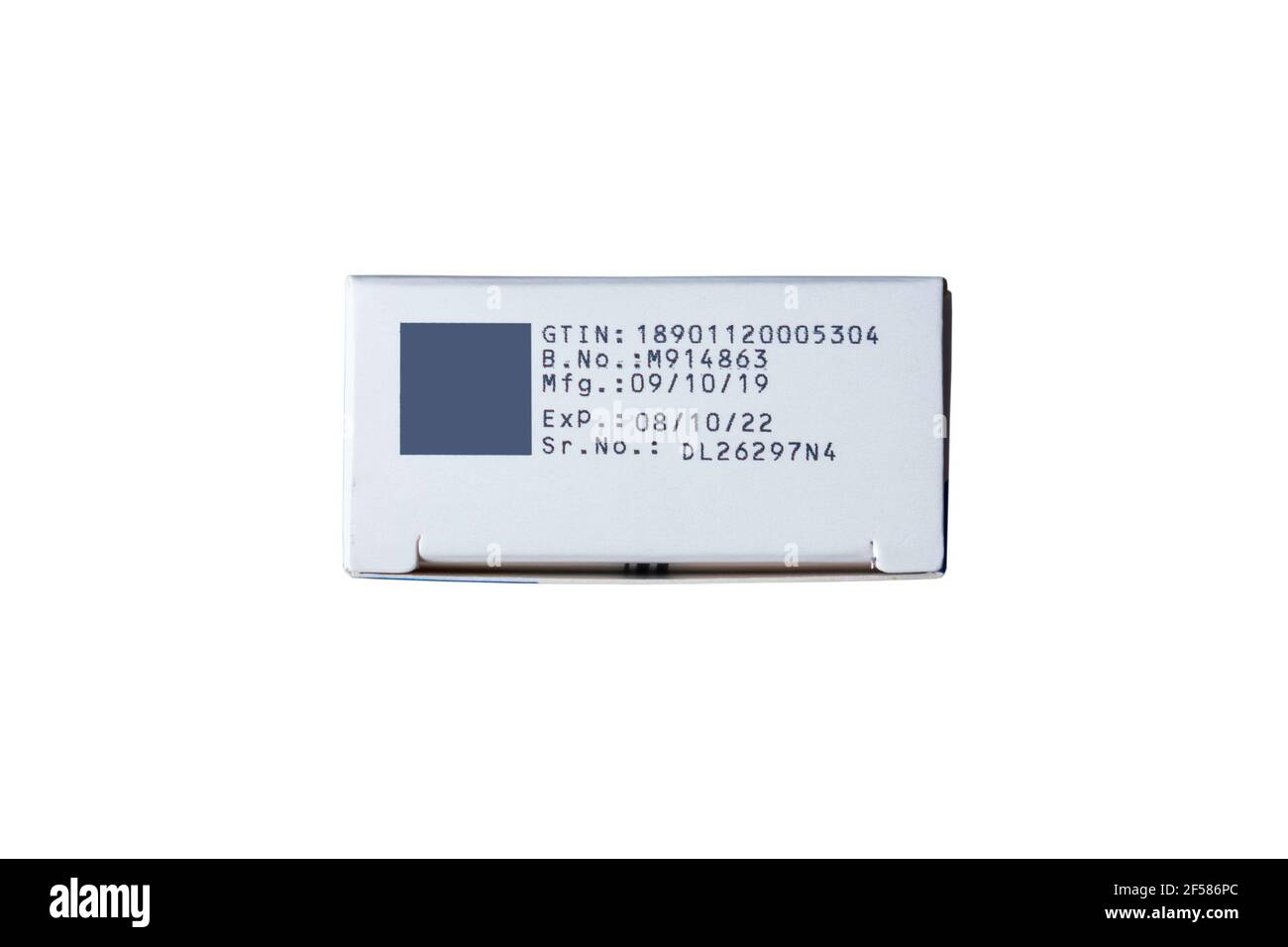 Expiry date label hi-res stock photography and images - Alamy