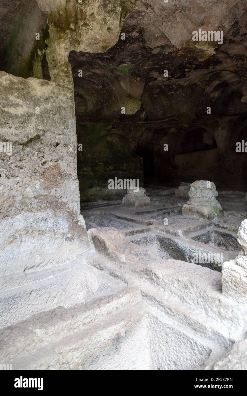 Besikli Cave Tomb Monument in Antakya (Antioch). In tombs, 12 rock ...