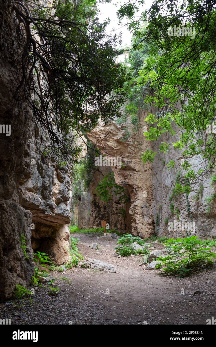 Besikli Cave Tomb Monument in Antakya (Antioch). In tombs, 12 rock ...