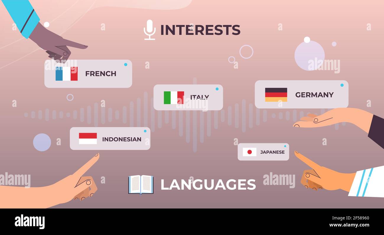 Hands on virtual learning Stock Vector Images - Alamy