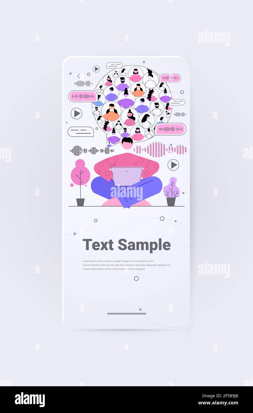 Soundwave vertical Stock Vector Images - Alamy