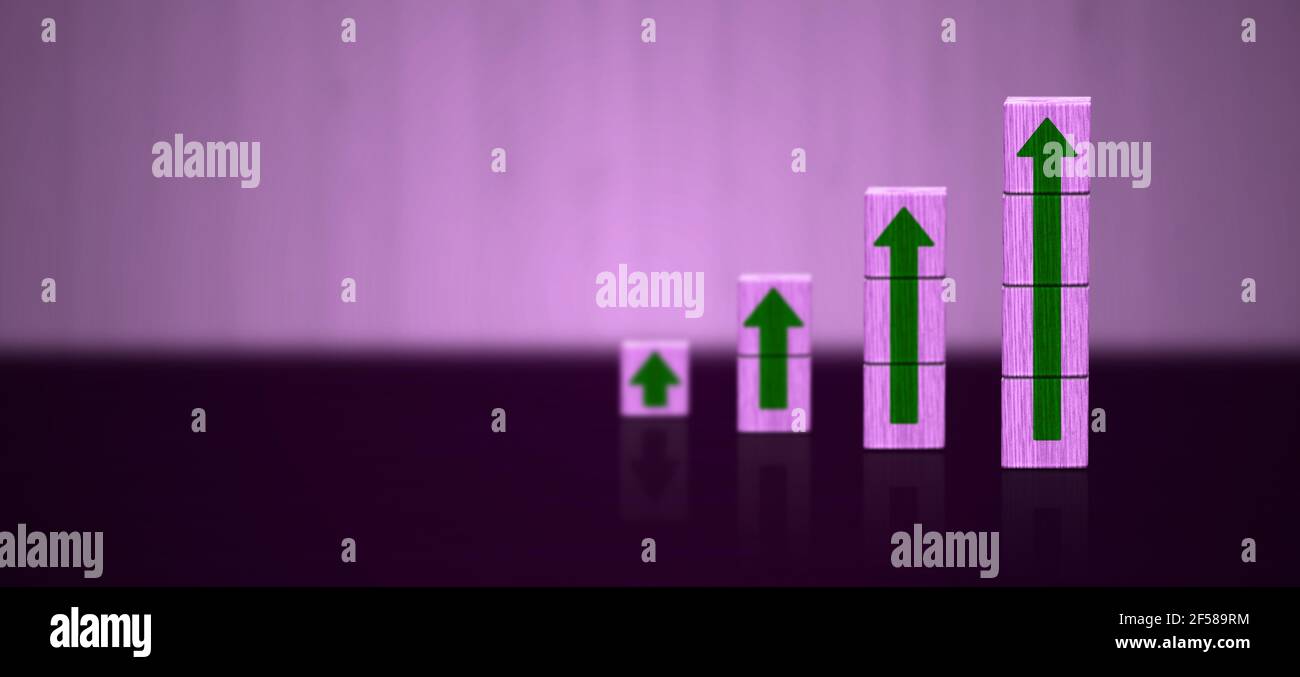 Career path for business growth and success process concept. growing ...
