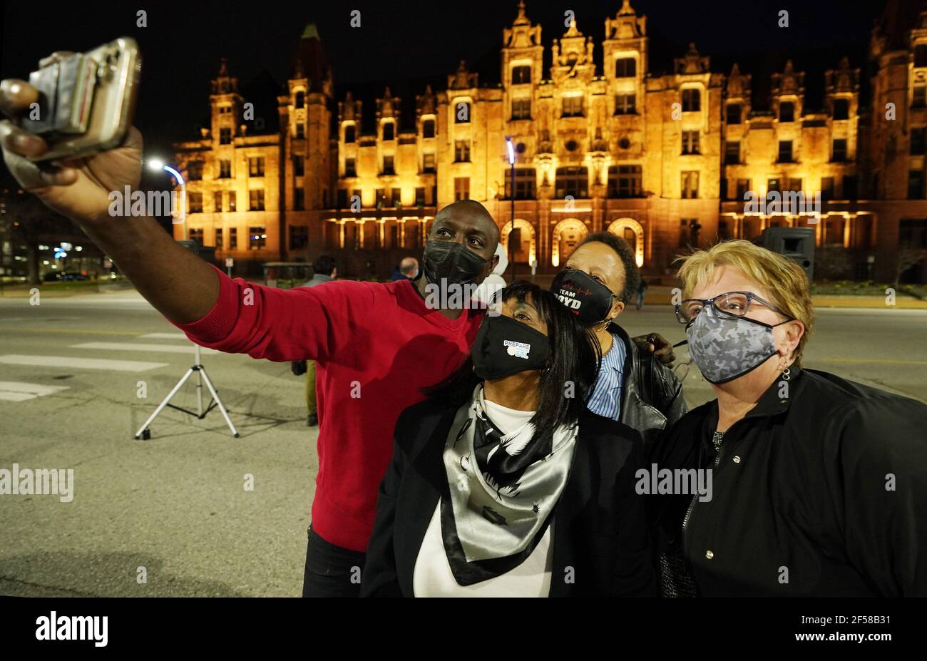 St. Louis, United States. 24th Mar, 2021. Members of the St Louis Board ...