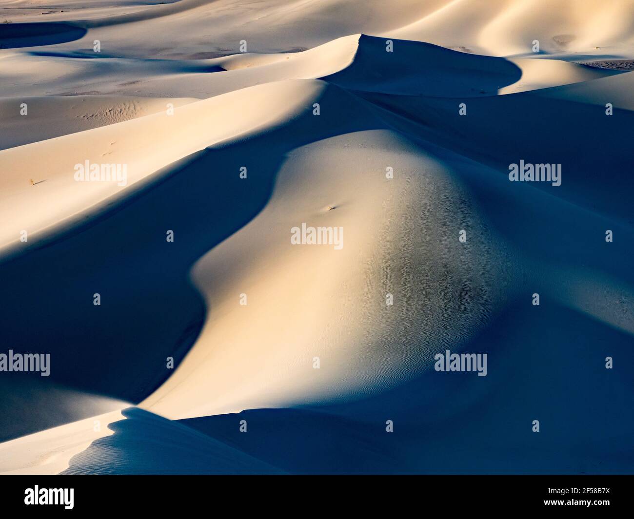 The Ibex dunes in remote Death Valley National Park, California, USA ...