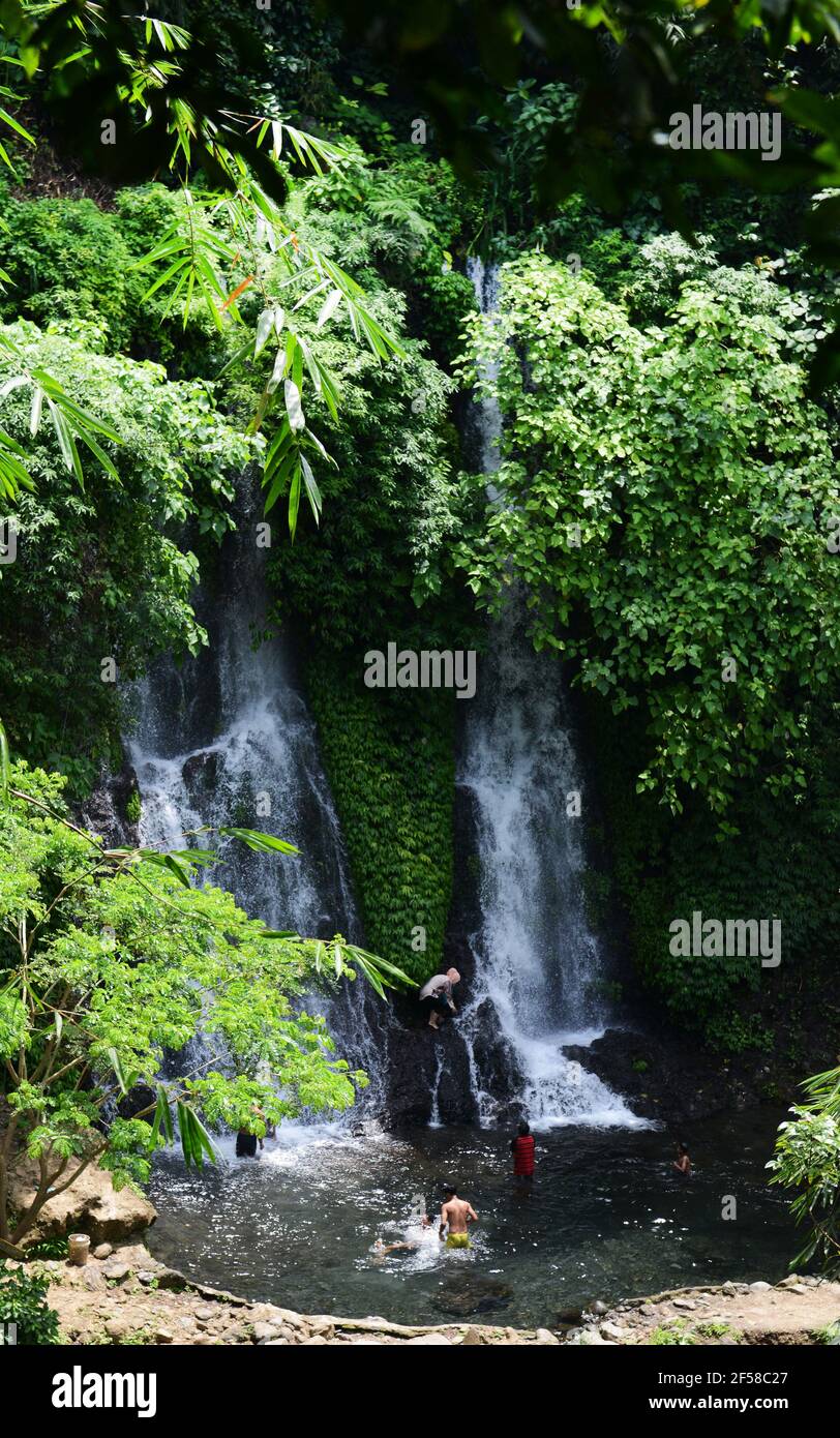 Indonesian waterfall hi-res stock photography and images - Alamy