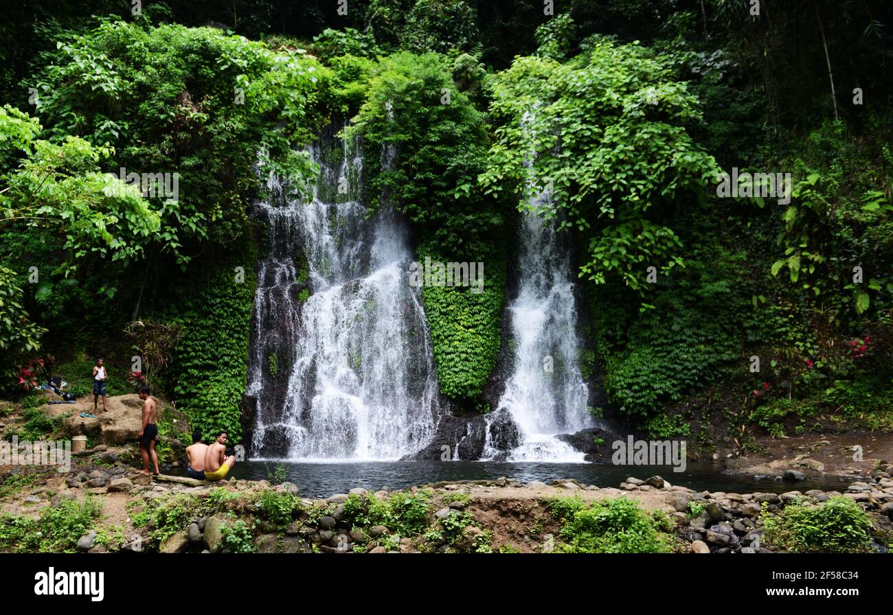 Indonesian waterfall hi-res stock photography and images - Alamy