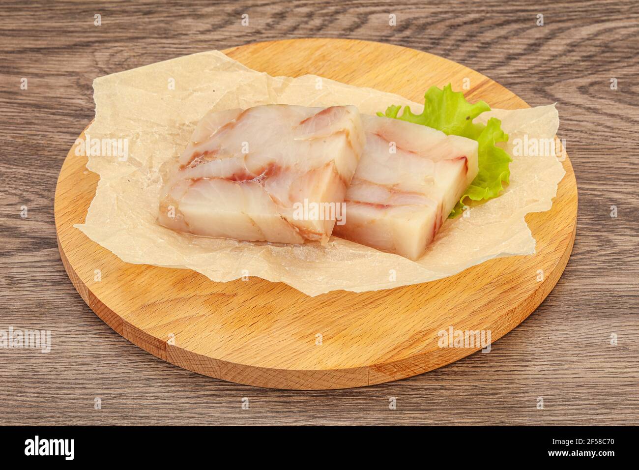Raw dietary pollock fish fillet for cooking Stock Photo - Alamy